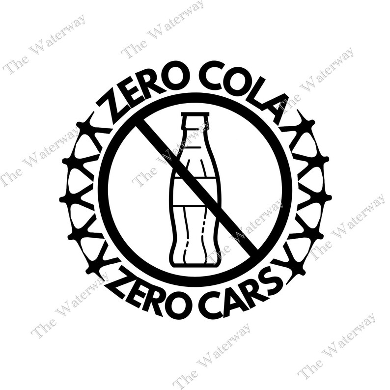 Zero Cola Zero Cars .svg and .png With a Transparent Background - Etsy