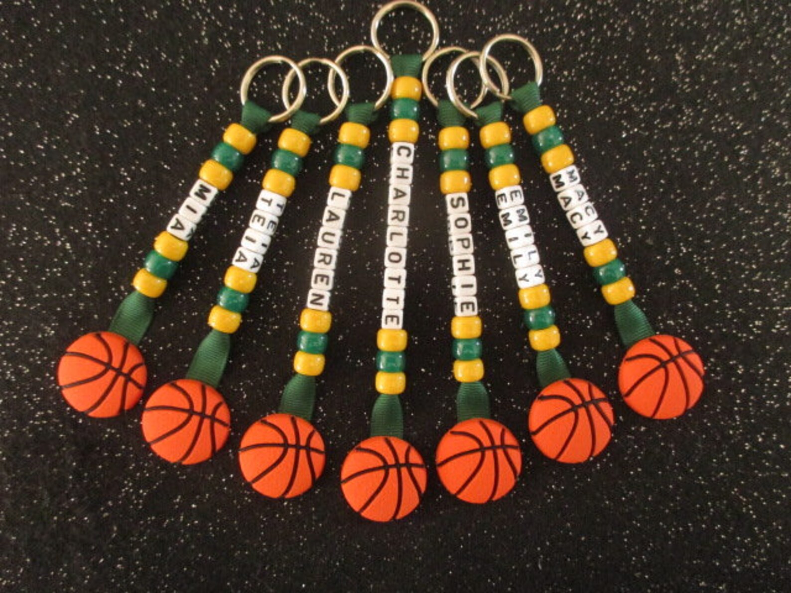 Basketball Key Chain End of Season Personalized Team Coach - Etsy