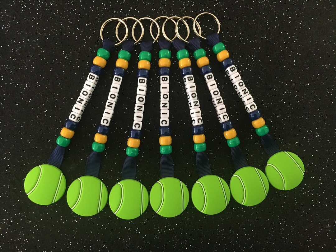 Tennis Personalized Key Chain Ring Team Coach Player Gifts - Etsy Australia