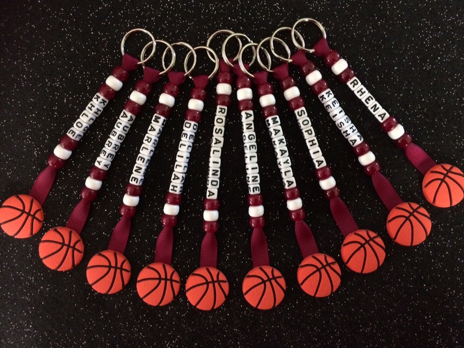 Basketball Key Chain End of Season Personalised Team Coach - Etsy Australia