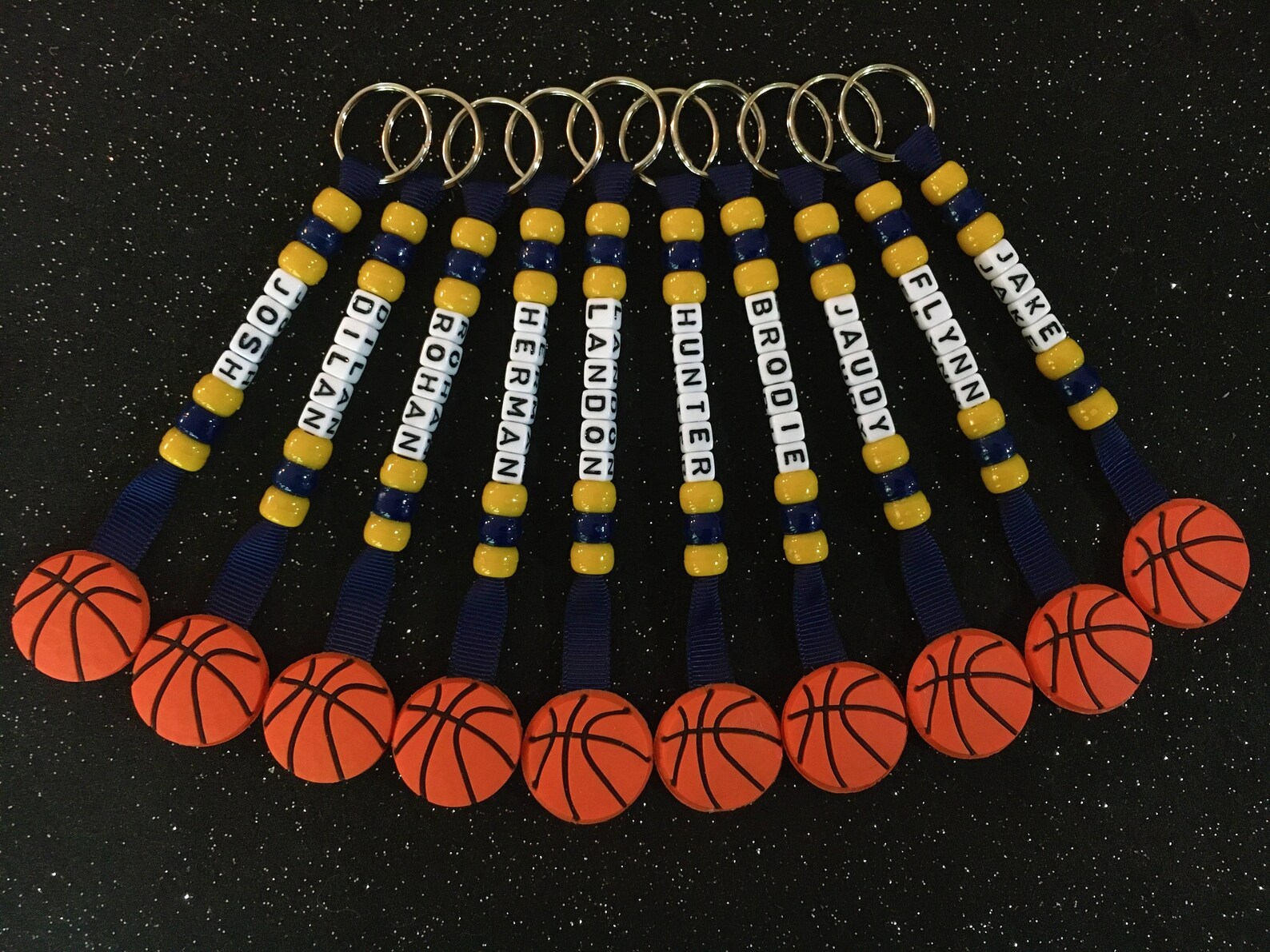 Basketball Key Chain End of Season Personalized Team Coach - Etsy