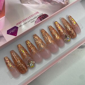 Poppin’ Rose Gold | Not Polish | Hard Gel Overlay | Reusable | Jewels ...
