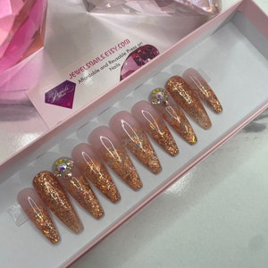 Poppin’ Rose Gold | Not Polish | Hard Gel Overlay | Reusable | Jewels ...