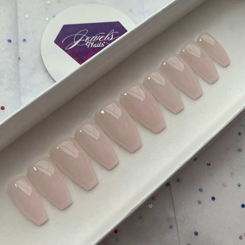 Wide False Nails - Etsy