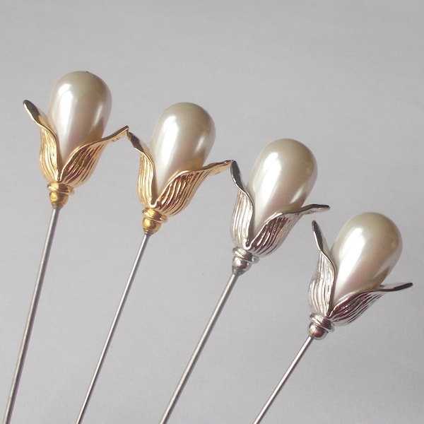 Long Hat Pins - Etsy