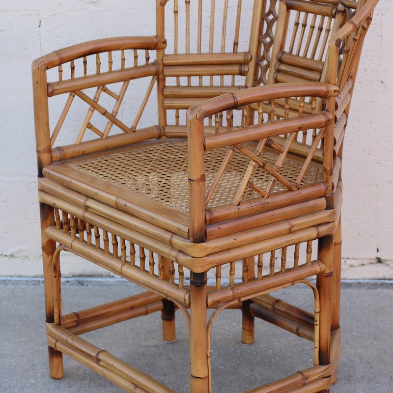 Bamboo Chair - Etsy