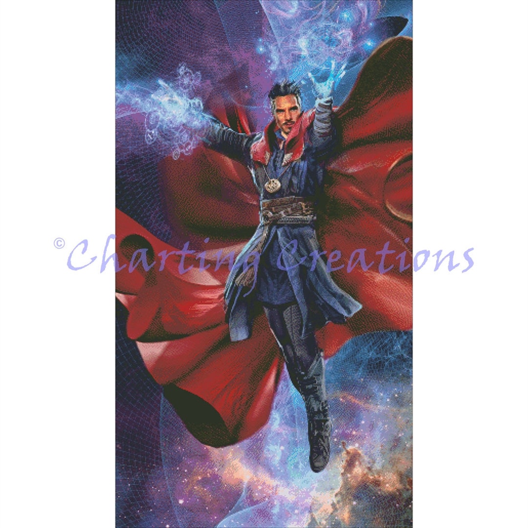 Dr Strange Digital PDF Counted Cross Stitch Pattern - Etsy
