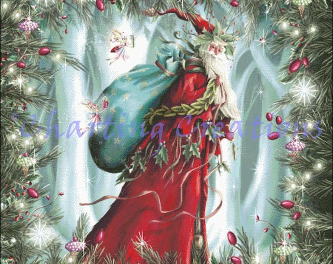 250-700 Spring Forest Spirit. Magic Needle Cross Stitch Kit - Etsy