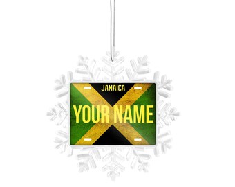 Personalized License Plate Jamaica - Etsy
