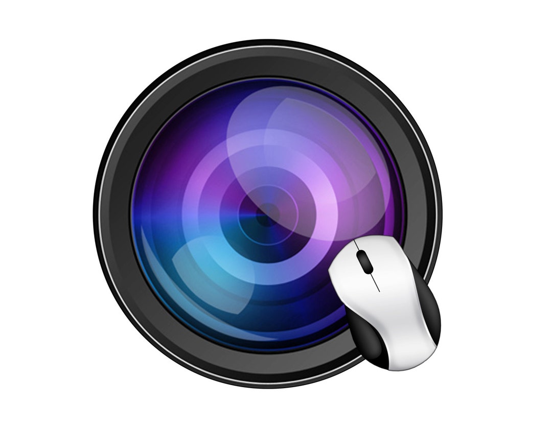 Mouse Pad Camera Lens Round - Etsy