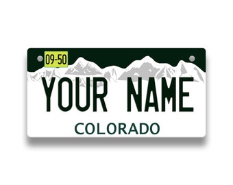 Colorado State Plate | Etsy