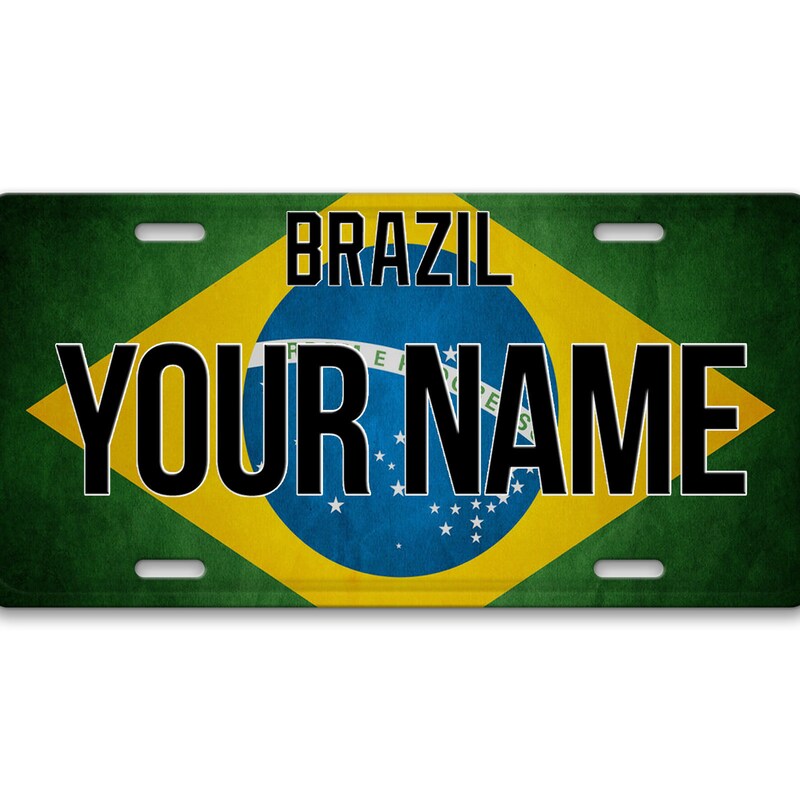 Brazilian Licence Plates - Etsy