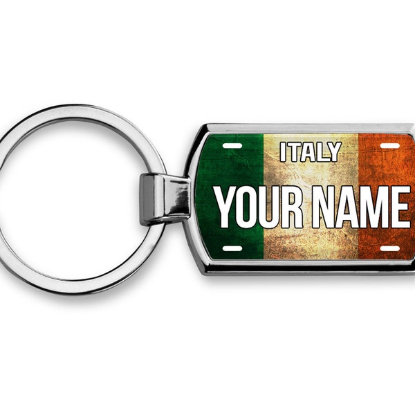 Italy Keychain - Etsy