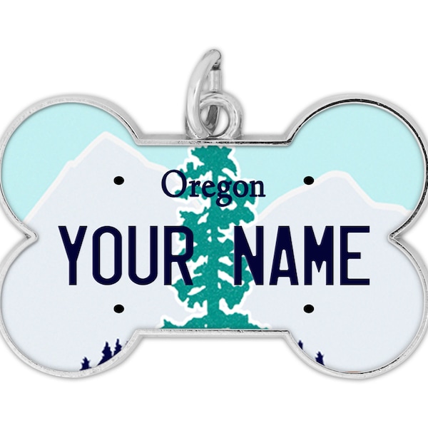 Custom Metal License Plate Oregon - Etsy