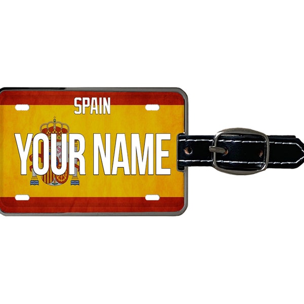 Monogram Luggage Tag - Etsy