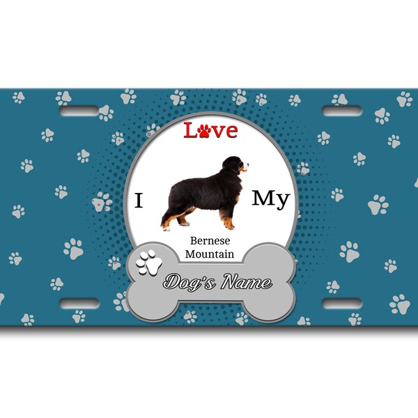 Mountain Dog License Plate Frame - Etsy