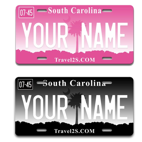 South Carolina Front License Plate - Etsy
