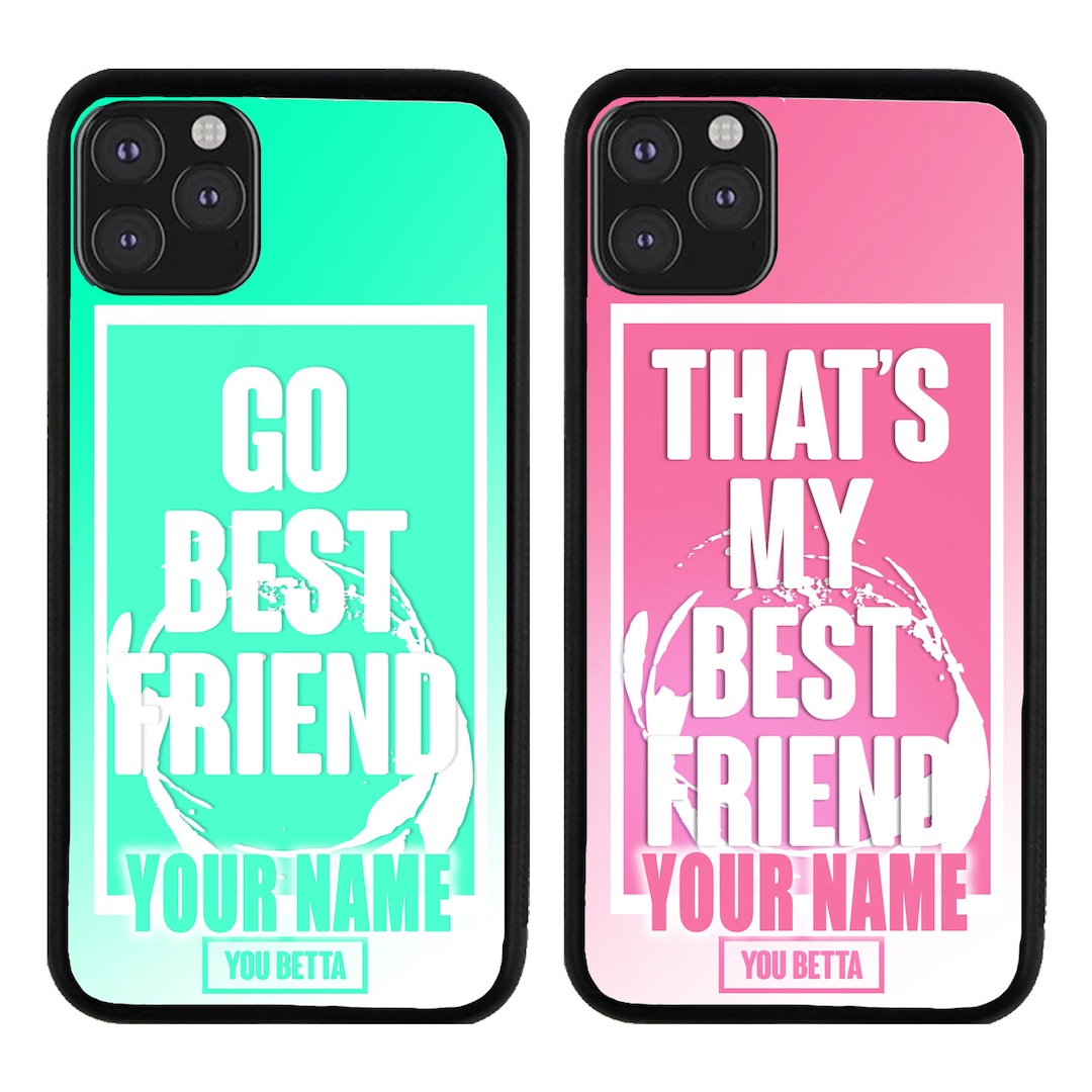 Personalized All Set of 2 BFF Go Best Friend Thats My Best Friend Phone ...