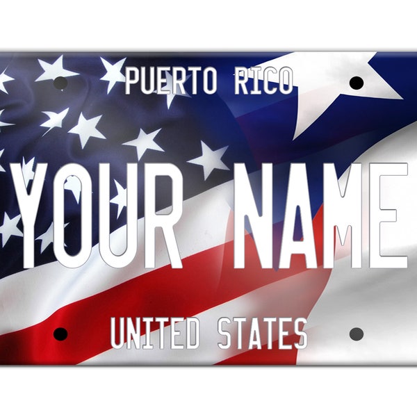 Puerto Rico Flag Magnet - Etsy