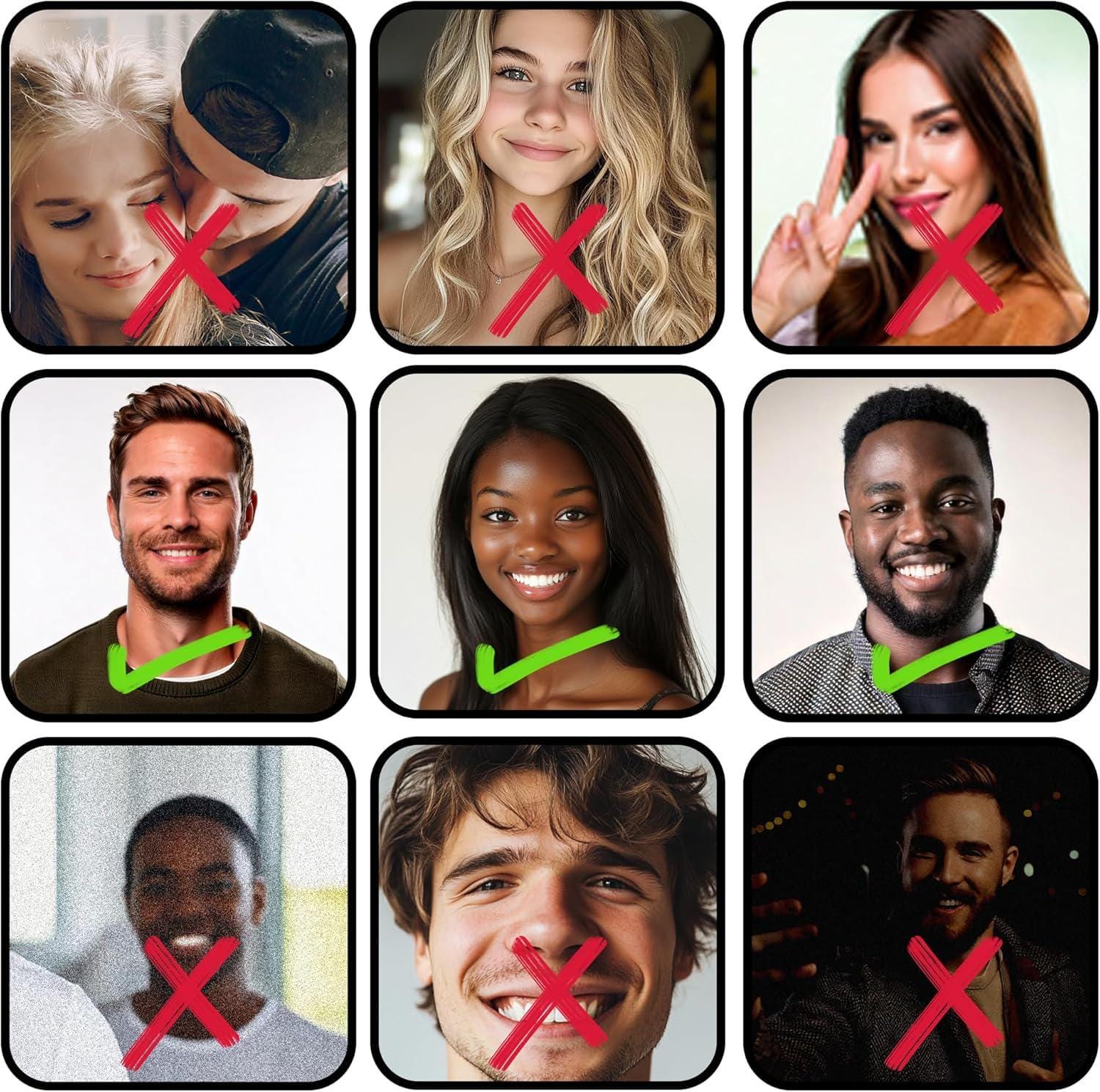 Personalized Photo Face Bunting Banner - Custom Face Cutout Party ...