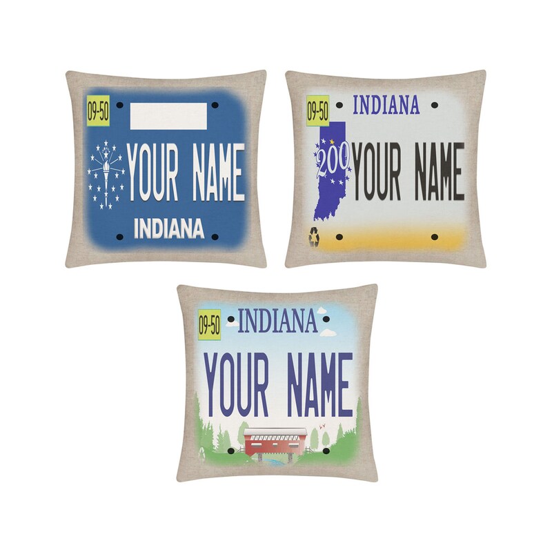 Indiana University Pillow - Etsy