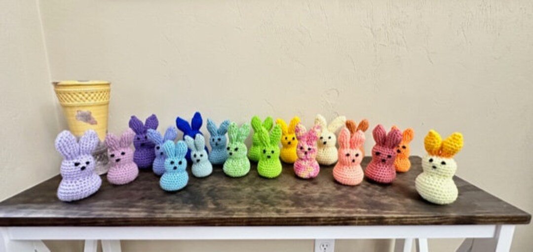 Crochet Easter Peeps (individual) - Etsy
