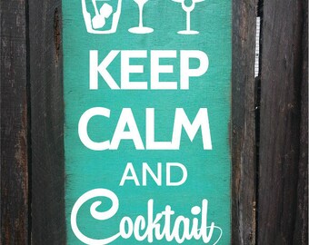 Cocktail hour sign | Etsy