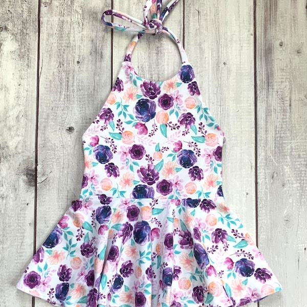 Girls Halter Dress - Etsy