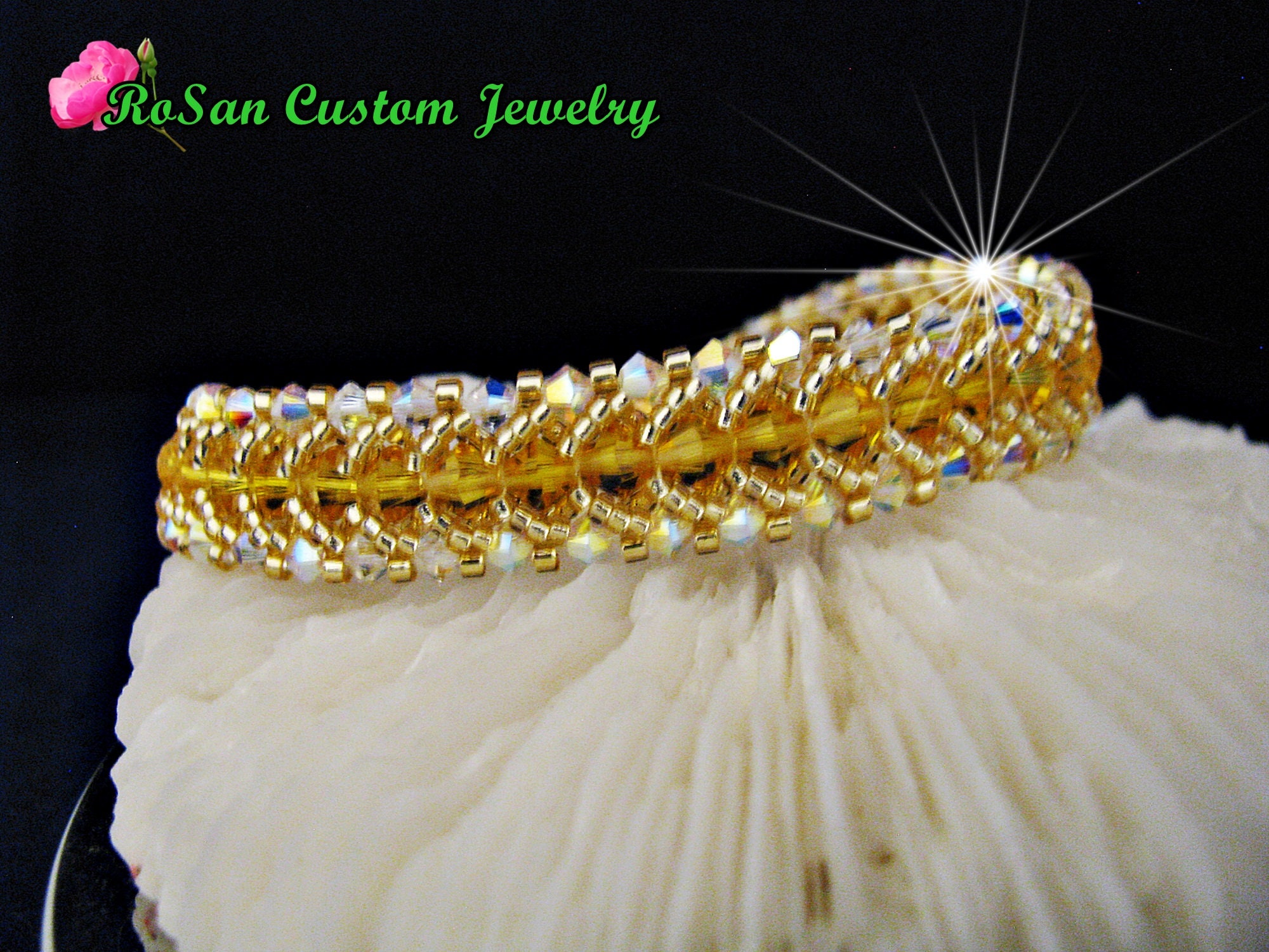 Swarovski Bracelet, Citrine Tennis Bracelet, Citrine Tennis Bracelet ...