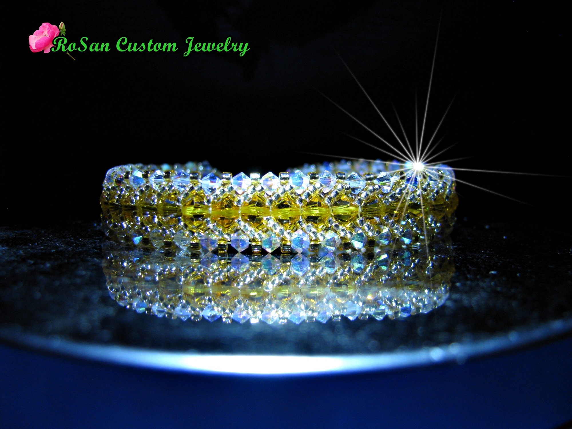 Swarovski Bracelet, Citrine Tennis Bracelet, Citrine Tennis Bracelet ...
