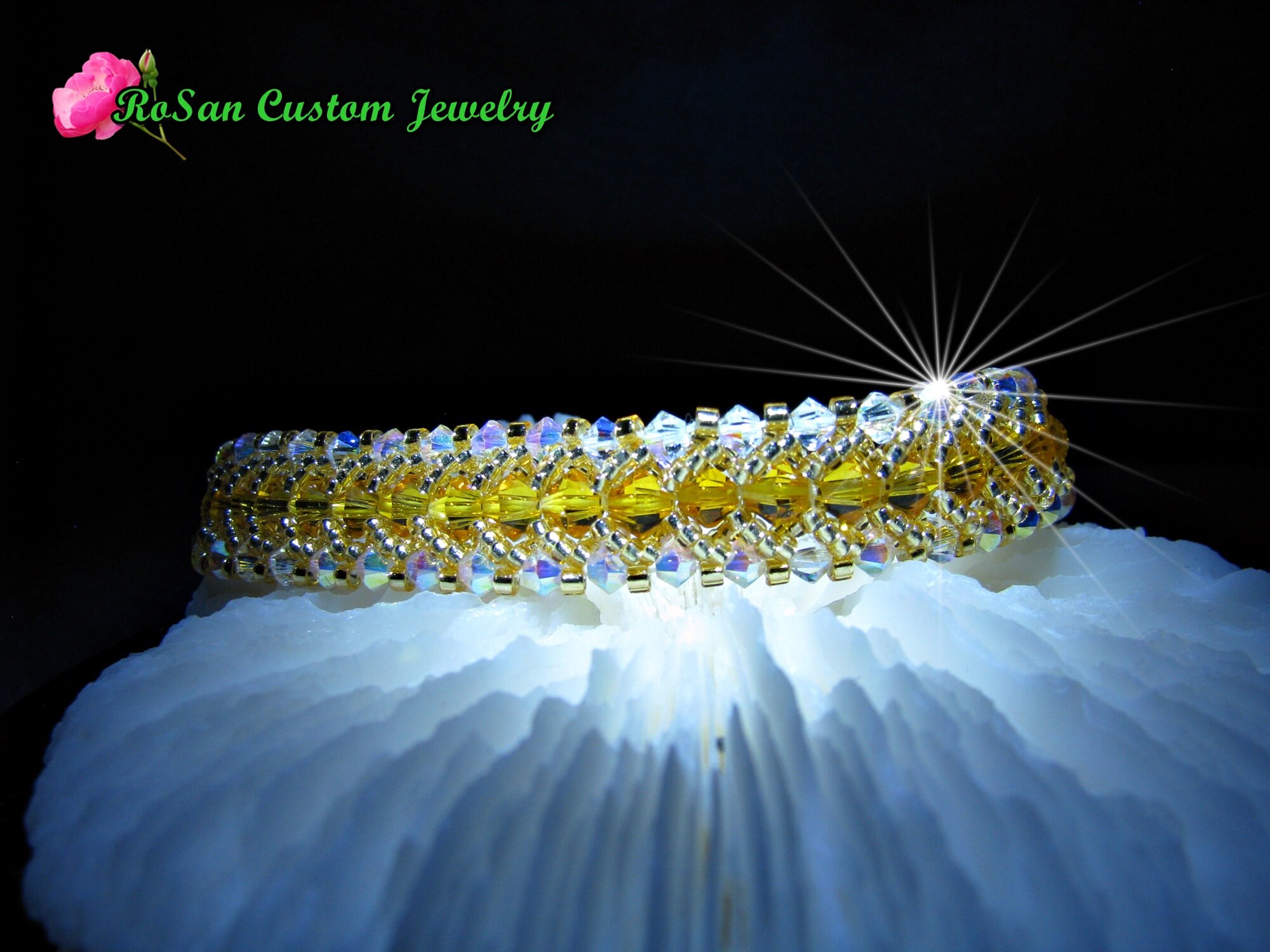 Swarovski Bracelet, Citrine Tennis Bracelet, Citrine Tennis Bracelet ...