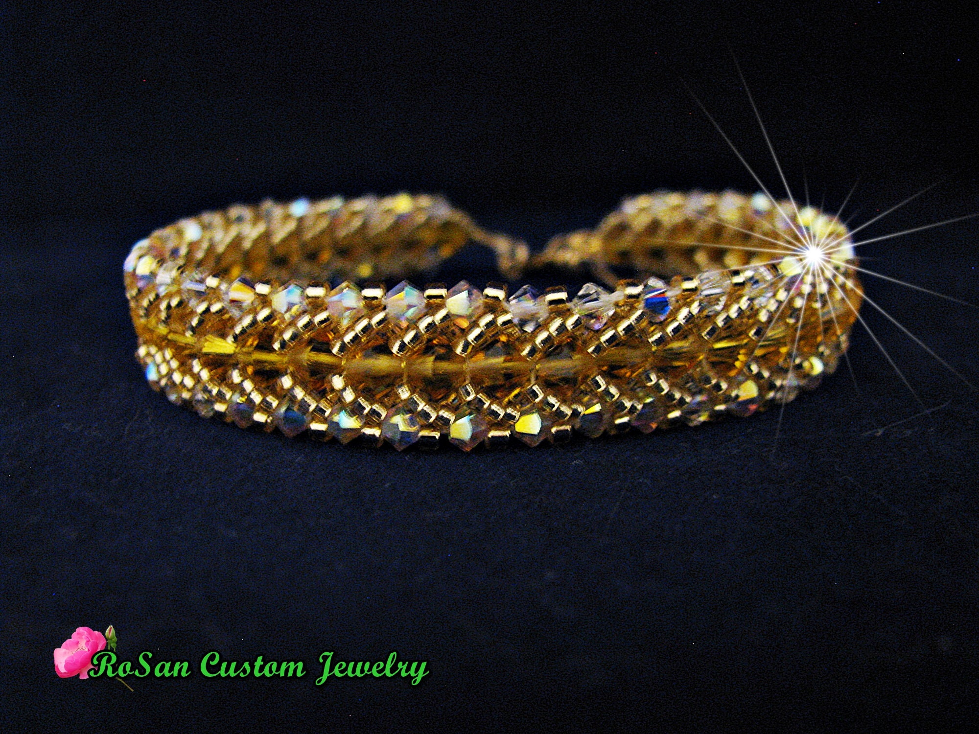 Swarovski Bracelet, Citrine Tennis Bracelet, Citrine Tennis Bracelet ...