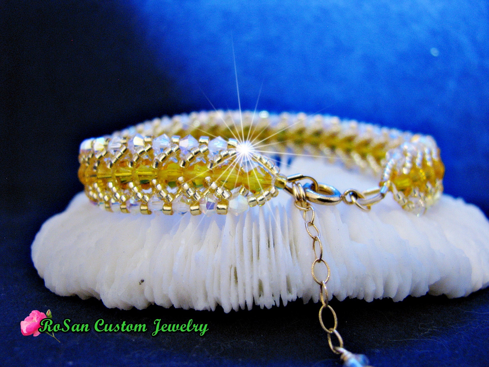Swarovski Bracelet, Citrine Tennis Bracelet, Citrine Tennis Bracelet ...