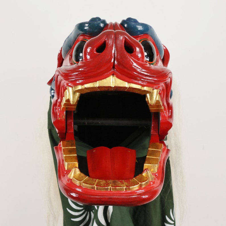 Shishimai, Lion Talisman, Shishimai Dance, Japanese Shishimai ...