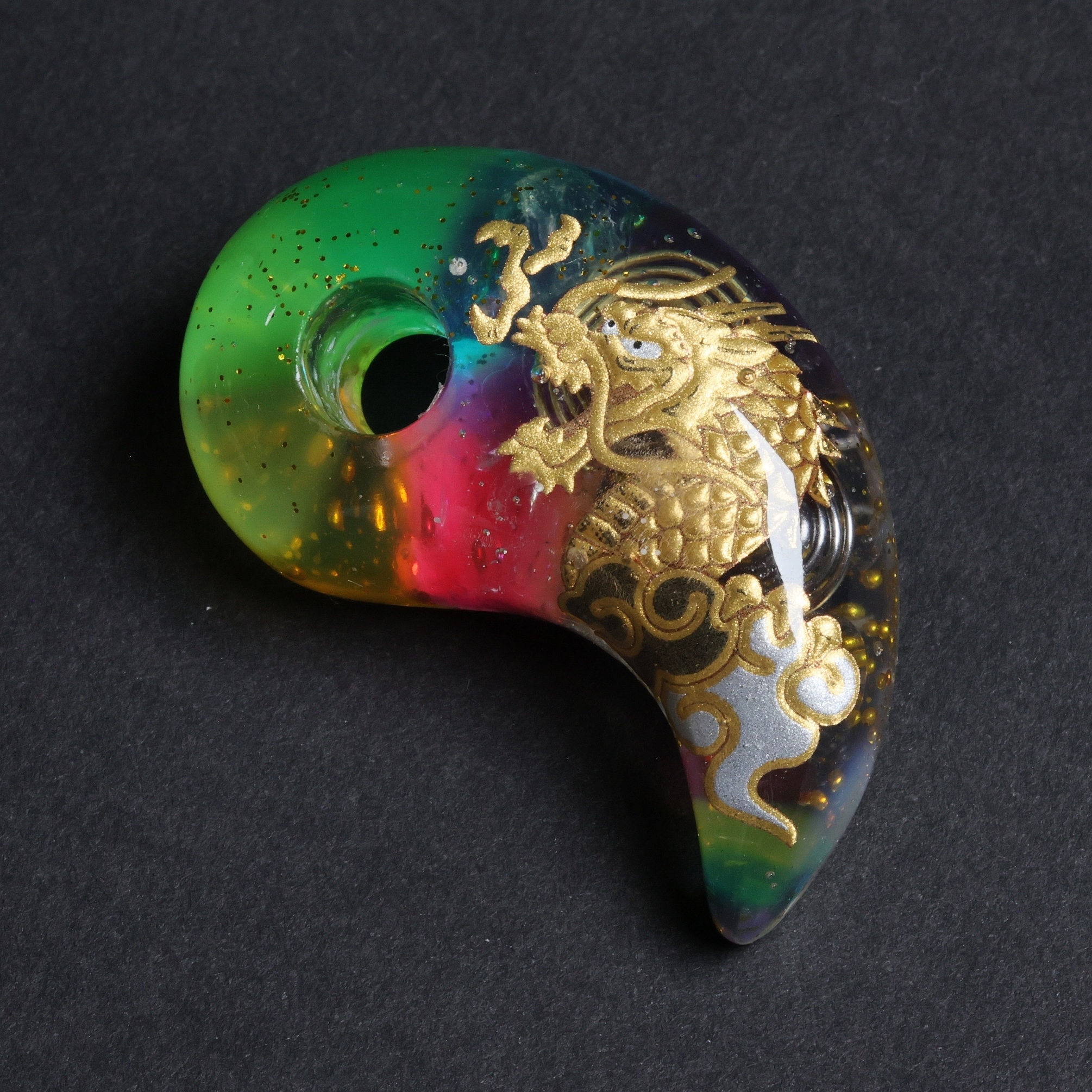 Magatama, Japanese Talisman, Magatama Pendant, Spiritual Protection ...