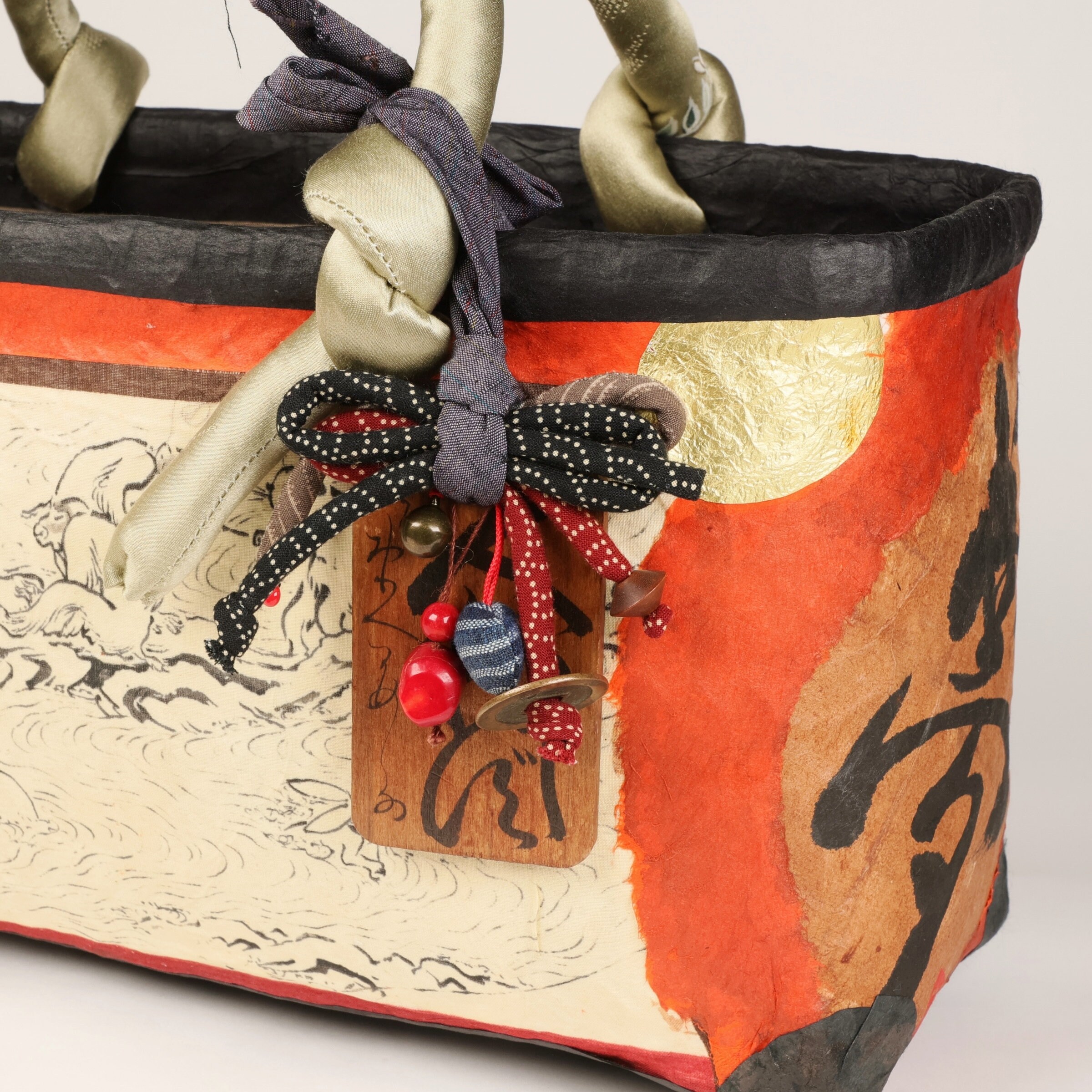 Ikkanbari Bag for Women, Ikkanbari Bascket, Japanese Traditional Bag ...