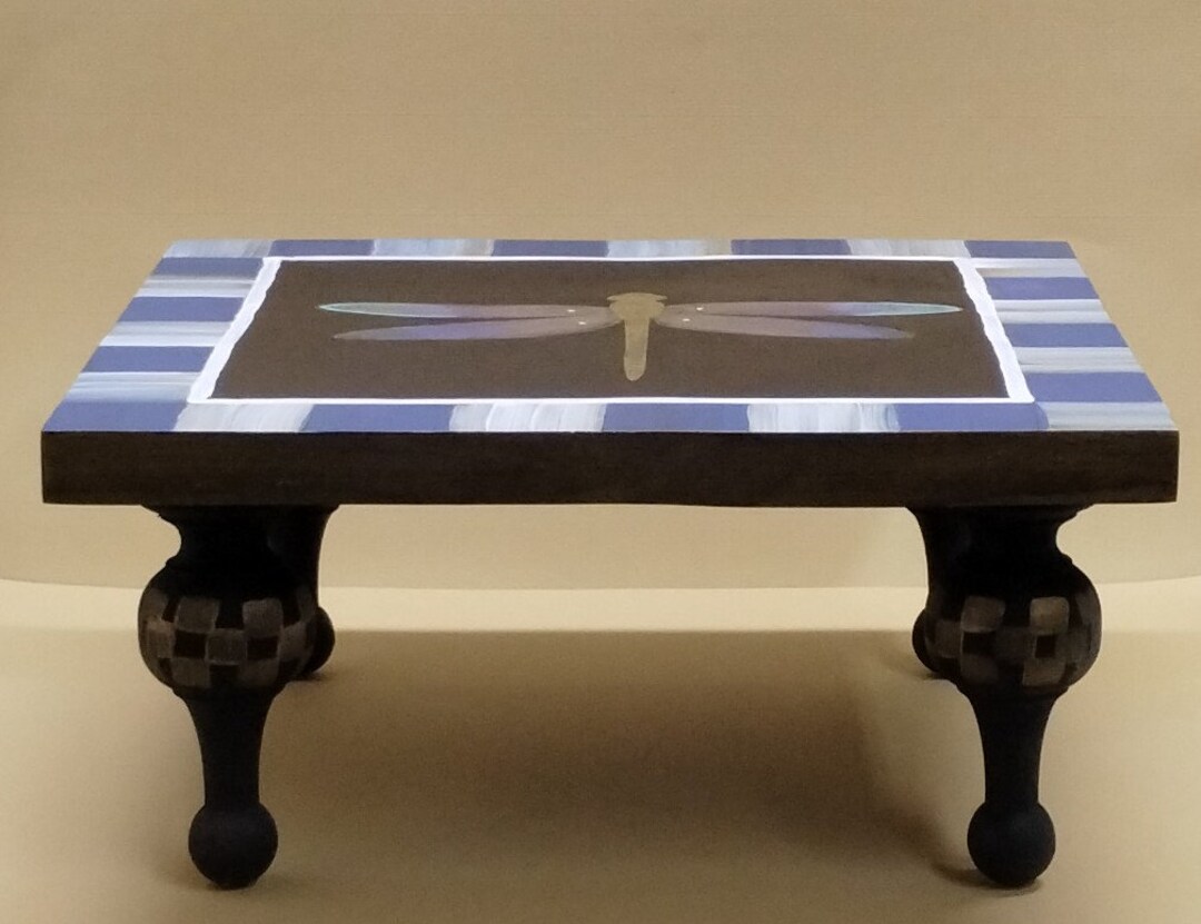 Dragonfly Riser Table Square - Etsy