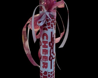 Custom Glitter/confetti-filled Spirit Stick Football Games, Cheer ...