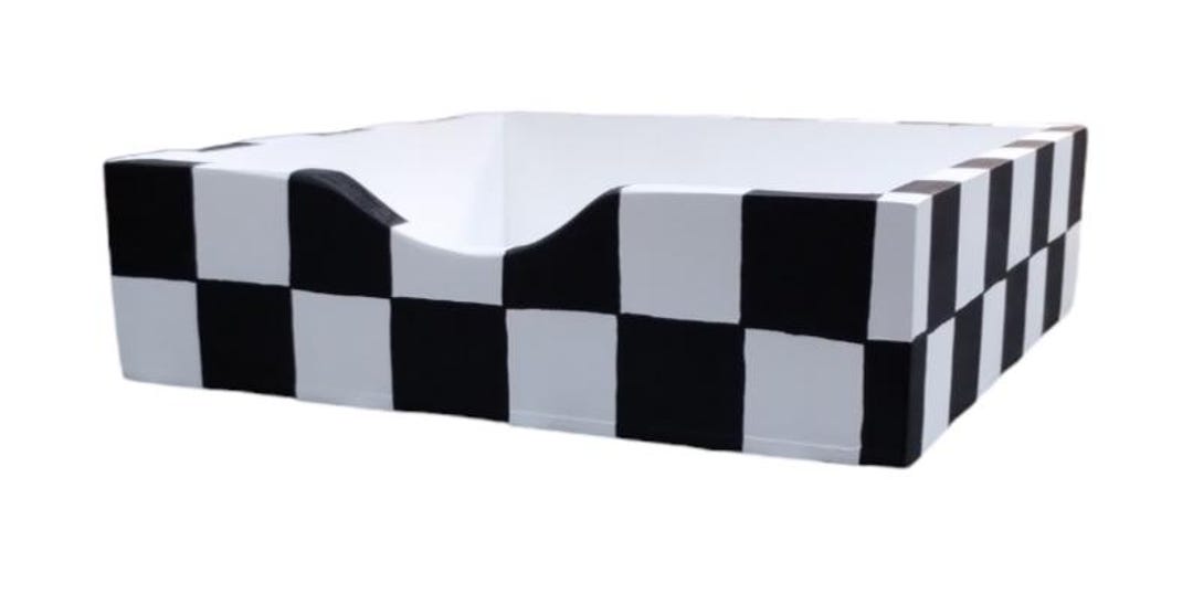Checkered Organization Box - Etsy