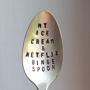 My Ice Cream & Netflix Binge Spoon, Ice Cream Lovers, Netflix, Netflix ...