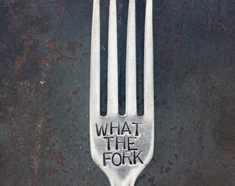 Funny fork quote | Etsy
