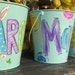 Easter Baskets, Metal Easter Buckets, Personalized Baskets, Easter ...