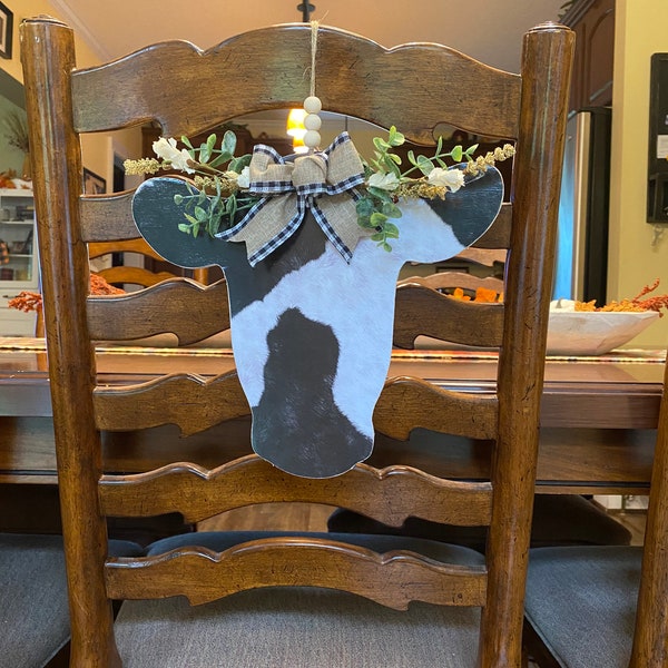 Cow Accent Table - Etsy