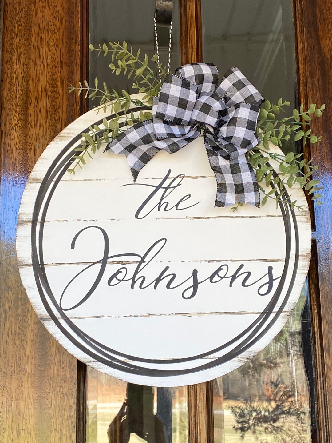 Farmhouse Welcome Sign, Shiplap Welcome Sign, Farmhouse Door Hanger ...
