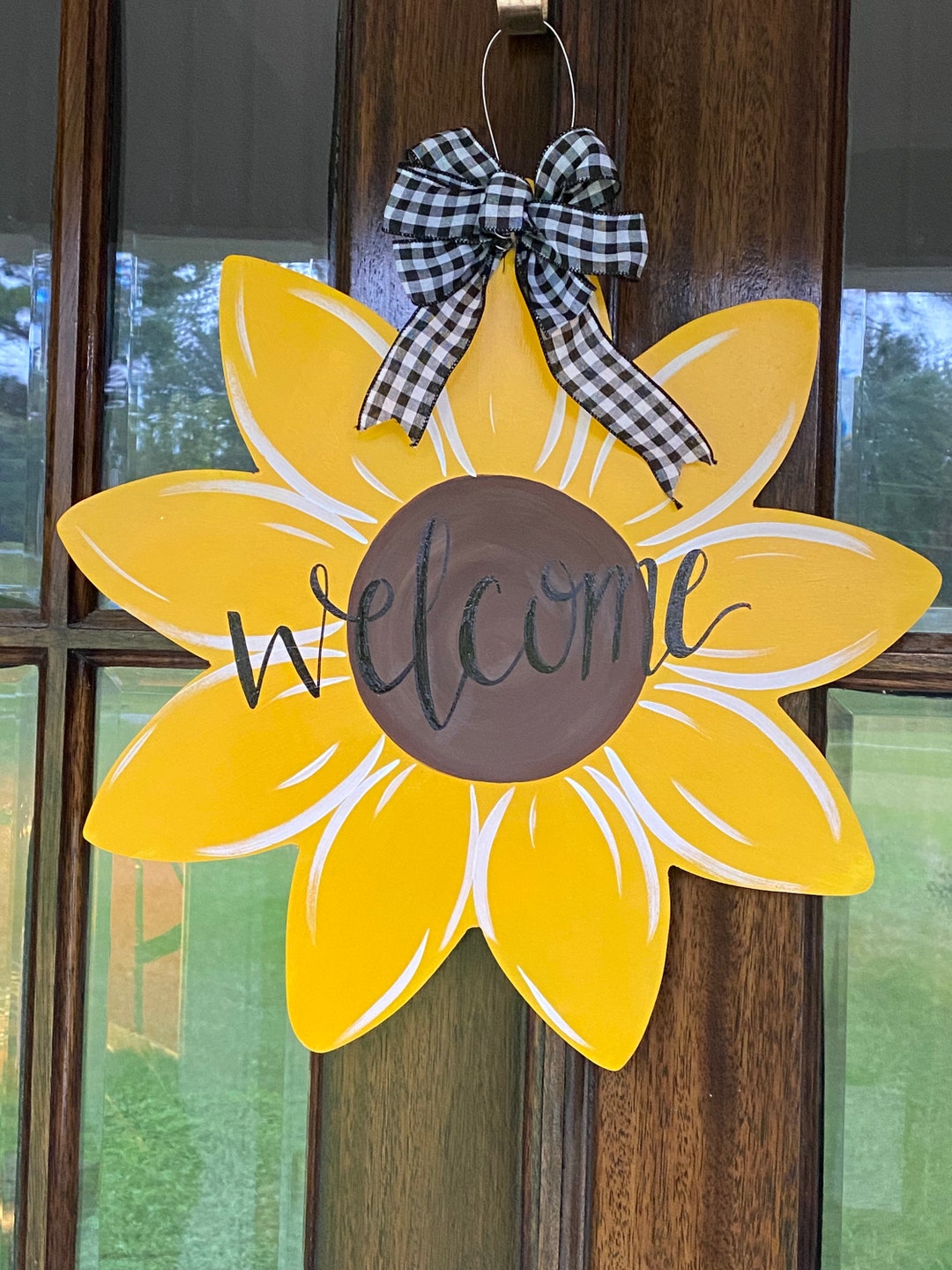 Welcome Sunflower, Sunflower, Farmhouse Style, Rustic, Fall, Country ...