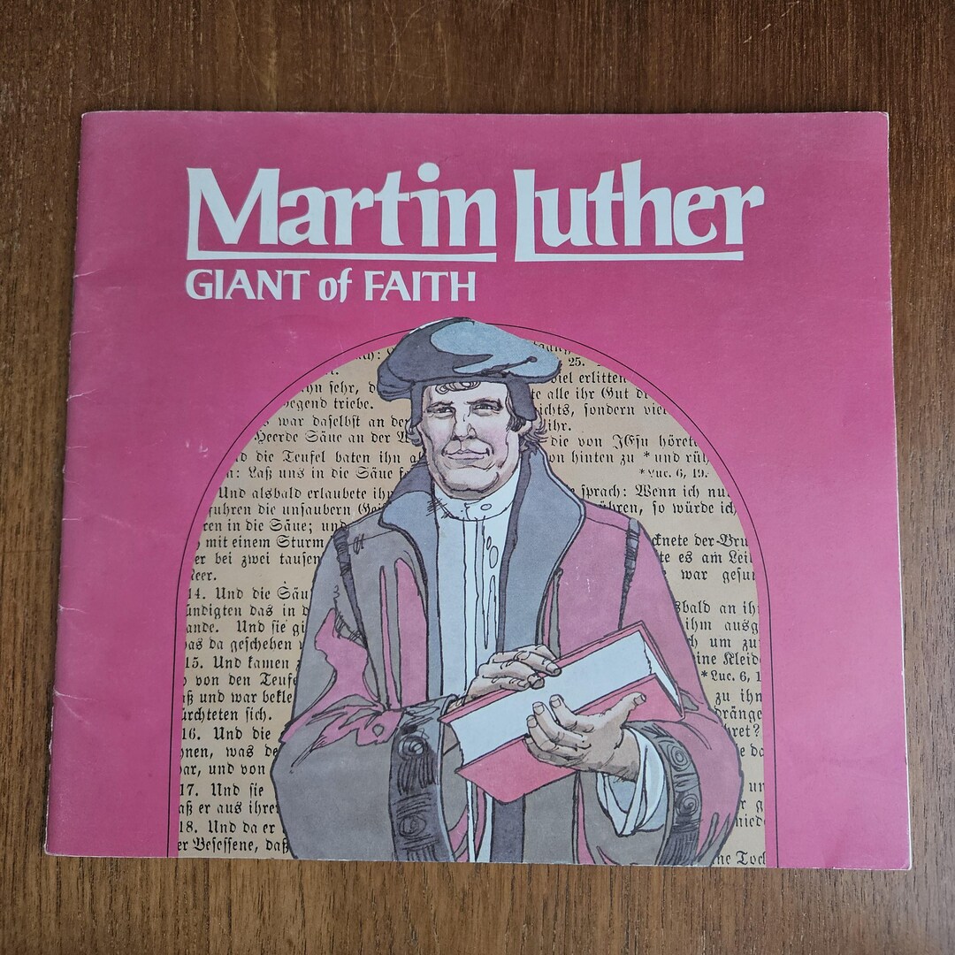 Martin Luther Giant of Faith by Lilly M. Gyldenvand • Vintage Biography ...