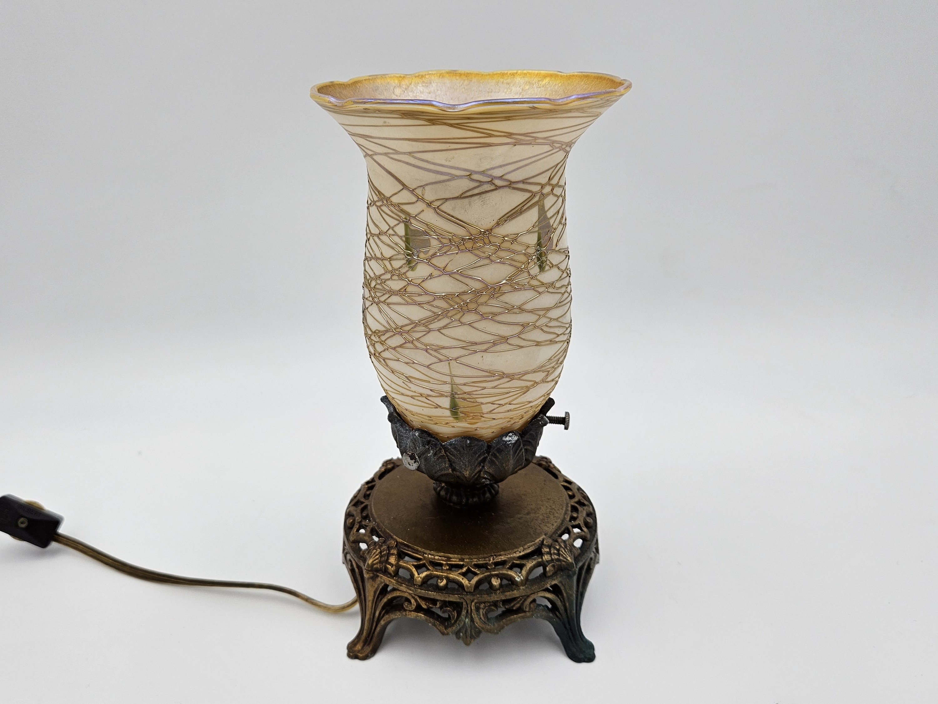 Quezal Art Glass Shades