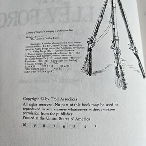The Winter at Valley Forge by James E. Knight - Adventures in Colonial ...