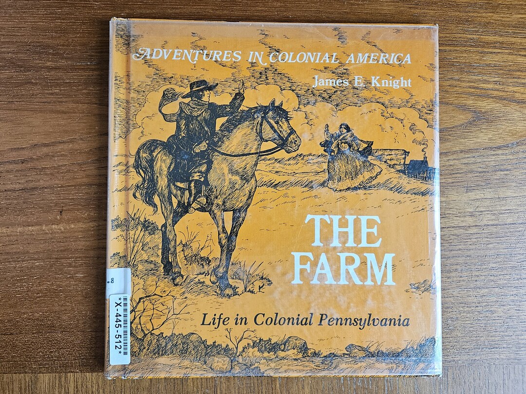 The Farm by James E. Knight - Adventures in Colonial America Series - Etsy