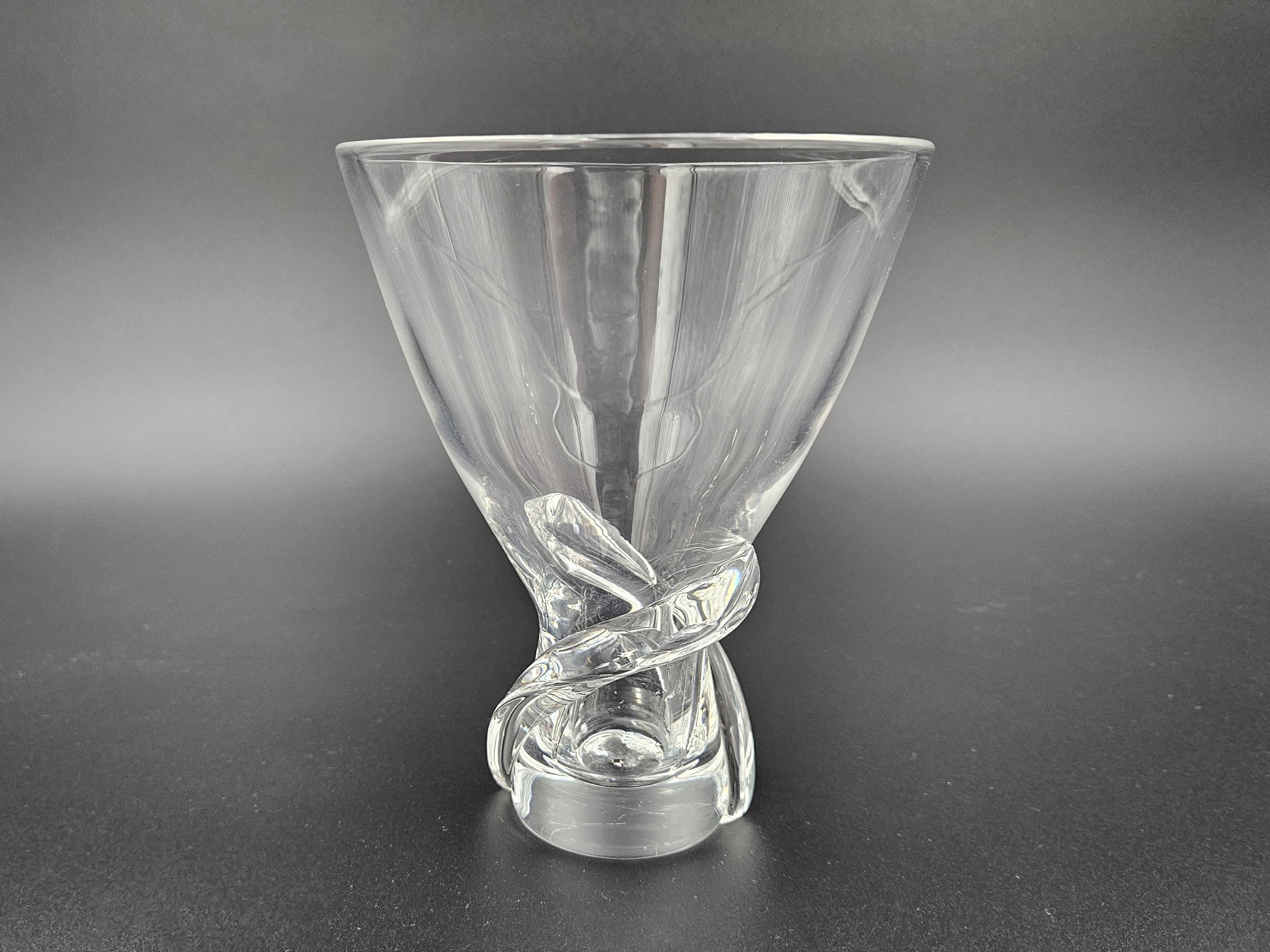 Steuben Spiral Vase Designed by Donald Pollard in 1955 Shape Number ...